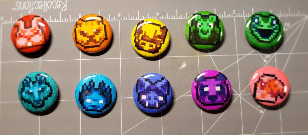 Minecraft Championship Team Mascot Pins - Etsy