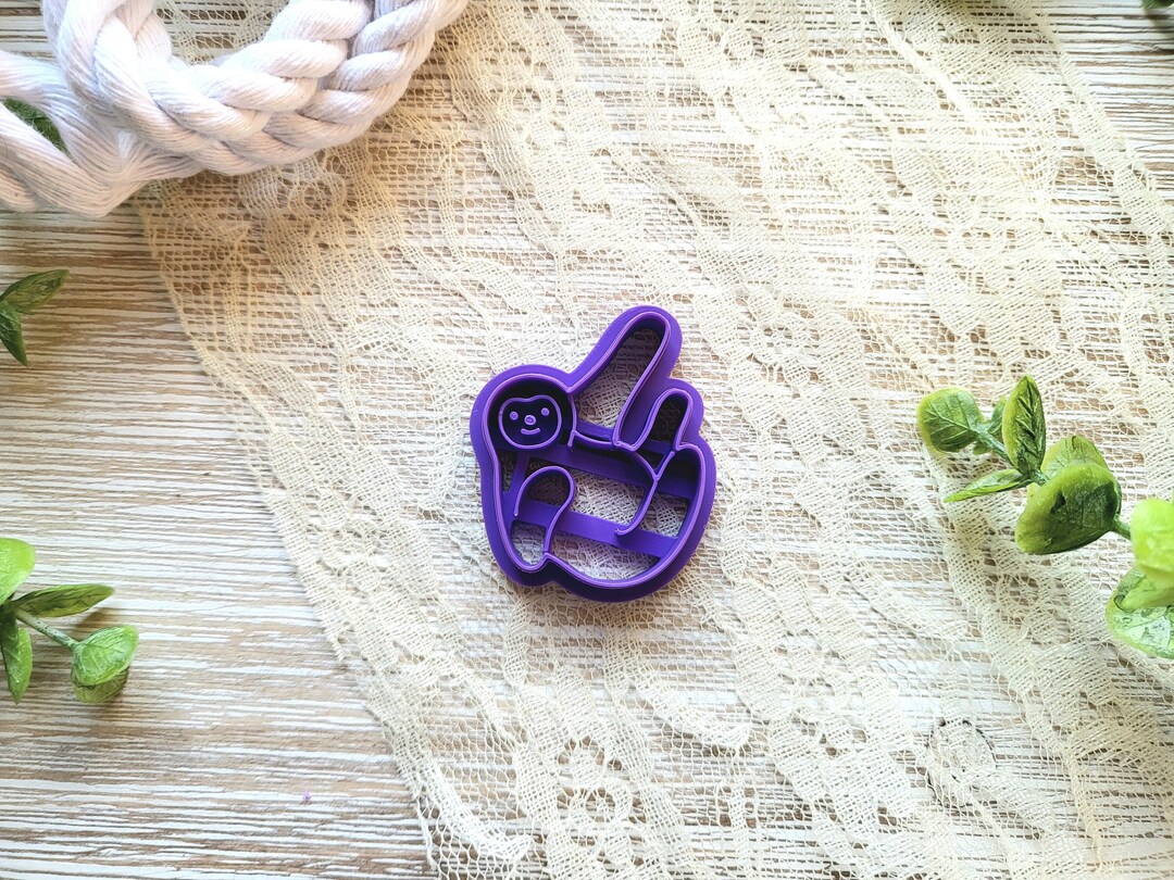 Sloth Polymer Clay Cutter Animal Clay Cutter - Etsy