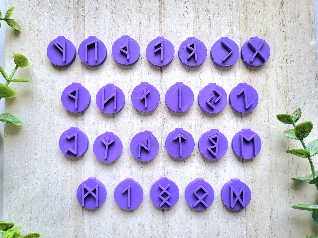 Rune Stamps, Rune Symbols for Polymer Clay - Etsy