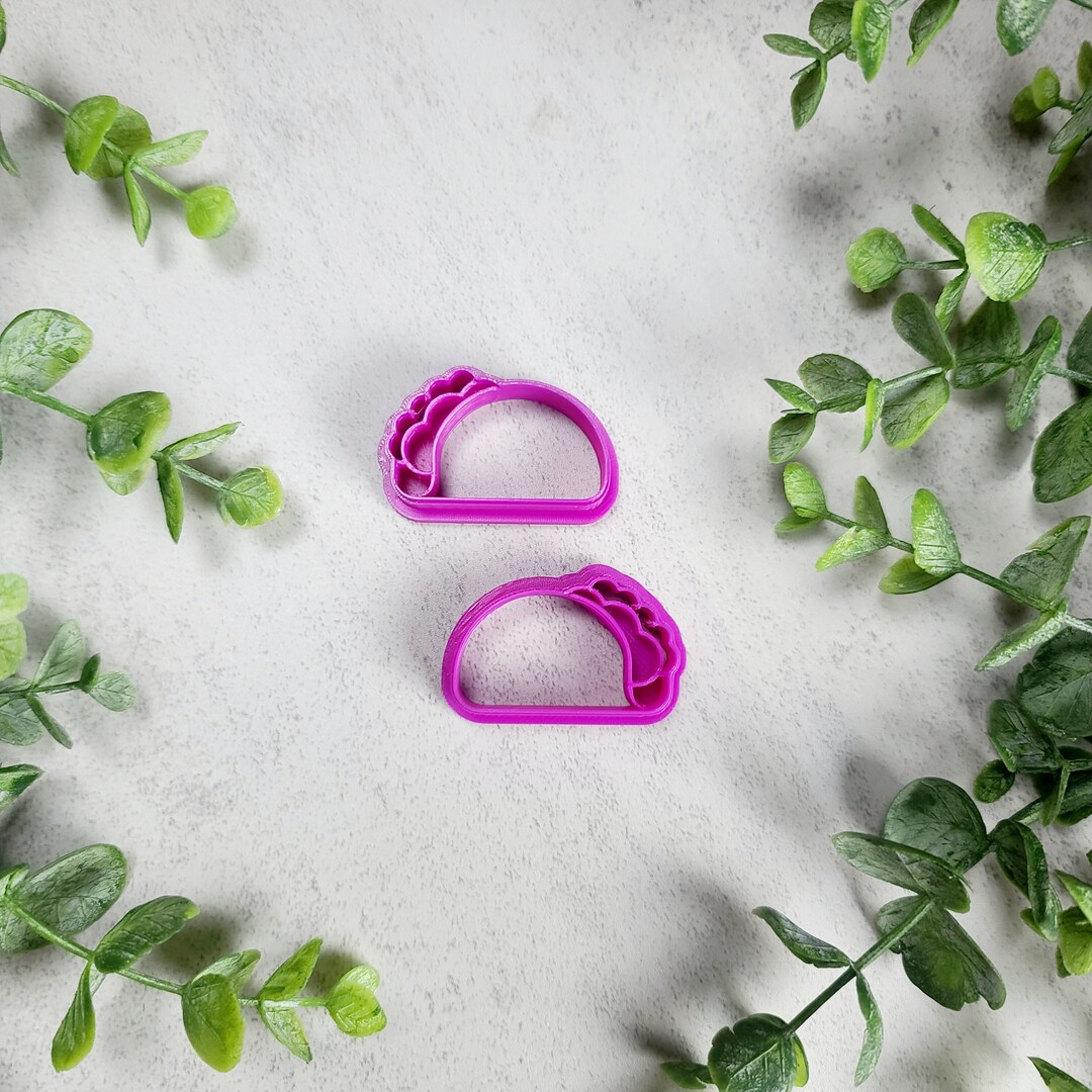 Taco Polymer Clay Cutter, Cinco De Mayo - Etsy