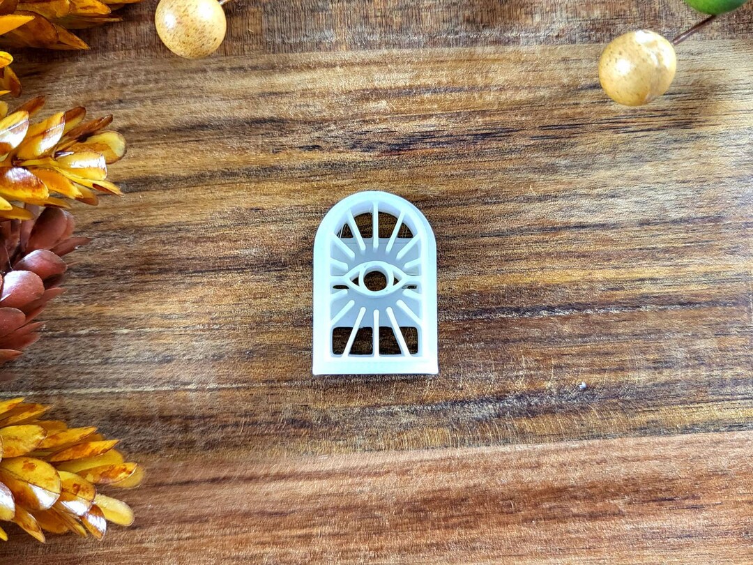 Arch With Eye Imprint Clay Cutter, Eye Clay Cutter, Polymer Clay ...