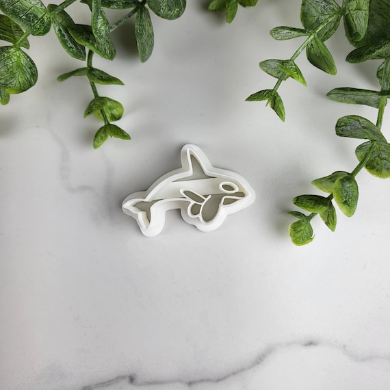 Orca Clay Cutter Killer Whale Shape Clay Cutter Animal Clay | Etsy
