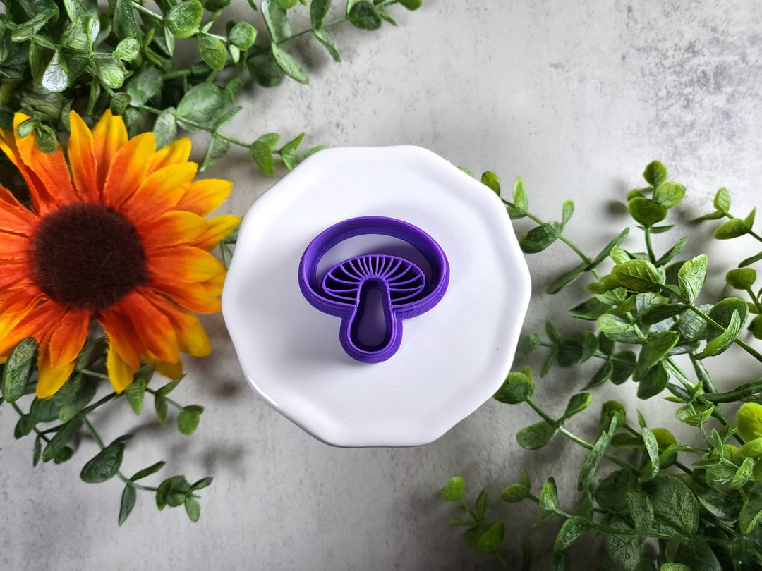 Mushroom Polymer Clay Cutters - Etsy