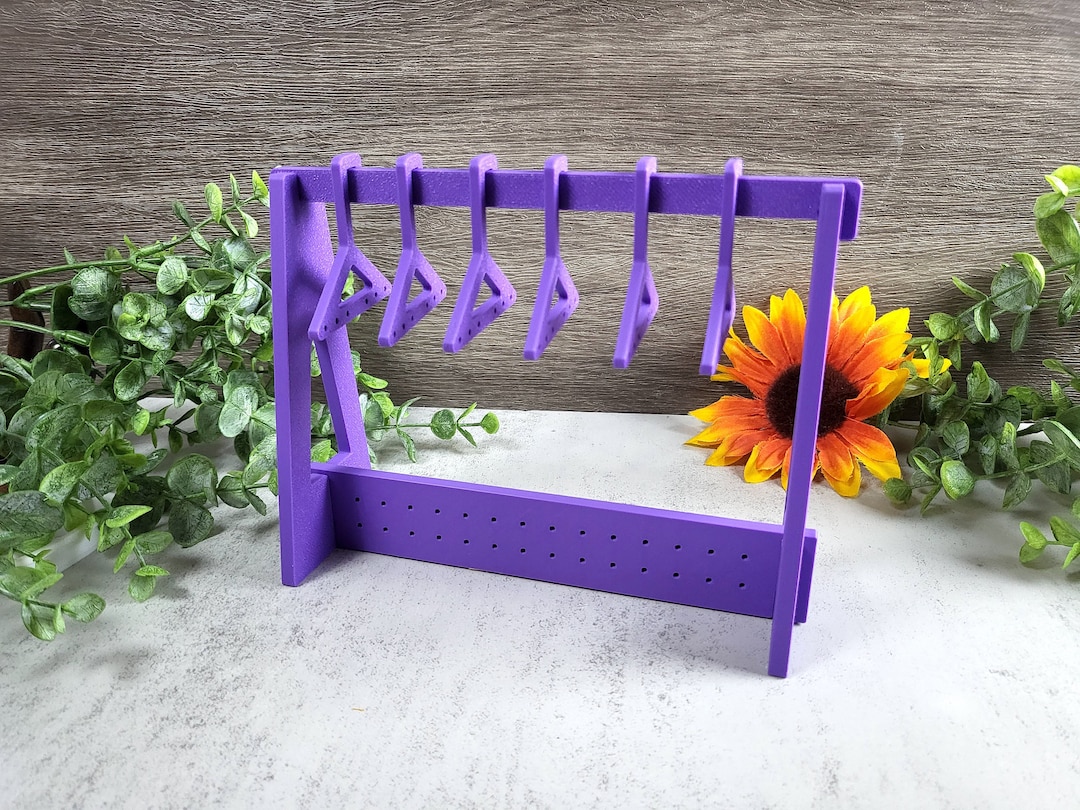 3d Printed Earring Rack With Hangers - Etsy