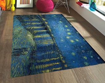 Vincent Van Gogh Rug - Etsy