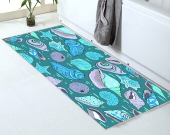 Sea Shells Bath Mat - Etsy