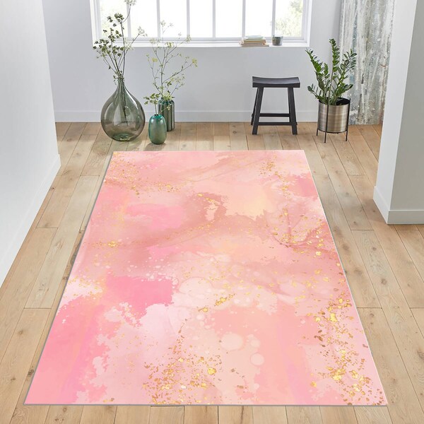 Pink Rug - Etsy