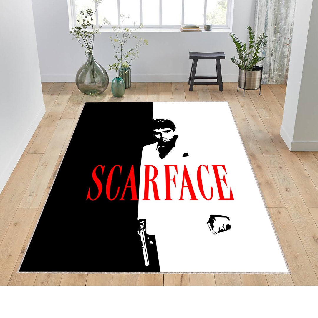 Scarface Rug Legends Rug Famous Rug Movie Star Rug Custom - Etsy