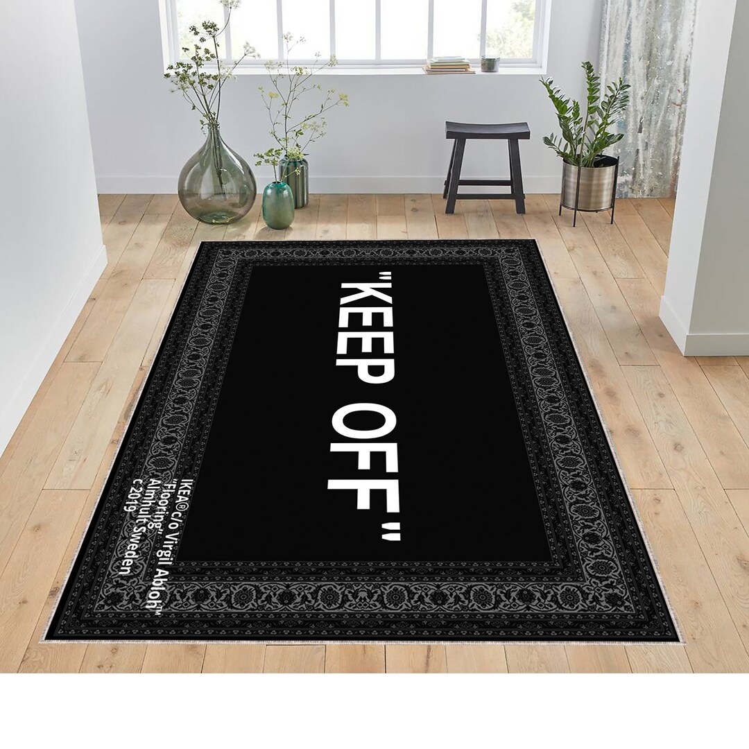 Keepoff Pattern Keep off Rug Cool Deco Rug Popular Rug - Etsy