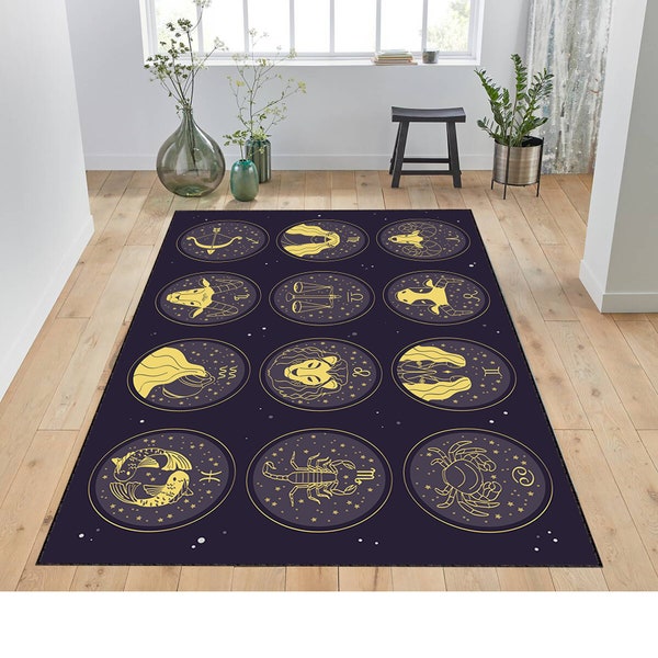 Astrology Rug - Etsy