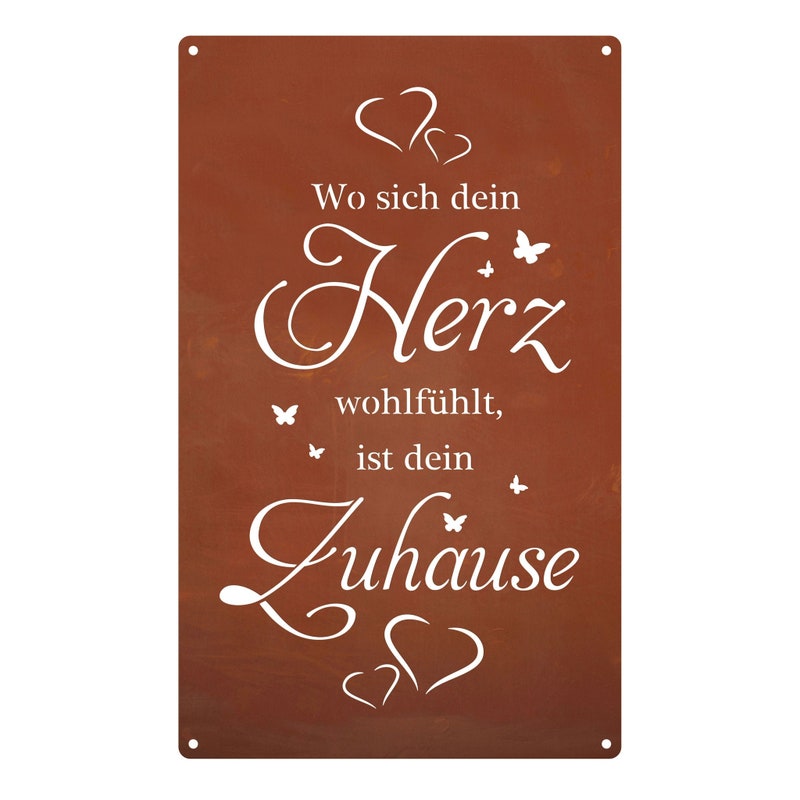 Blechschilder mit sprüchen - Etsy.de