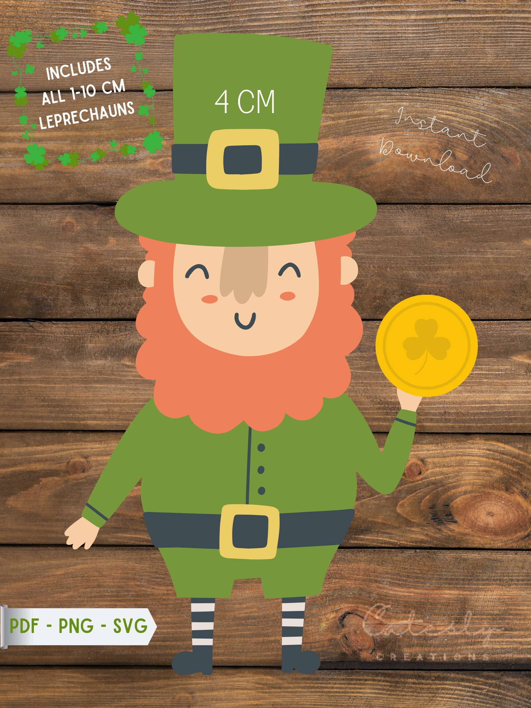 St Patrick's Day Dilation Leprechaun Board for Labor & Delivery (SVG ...