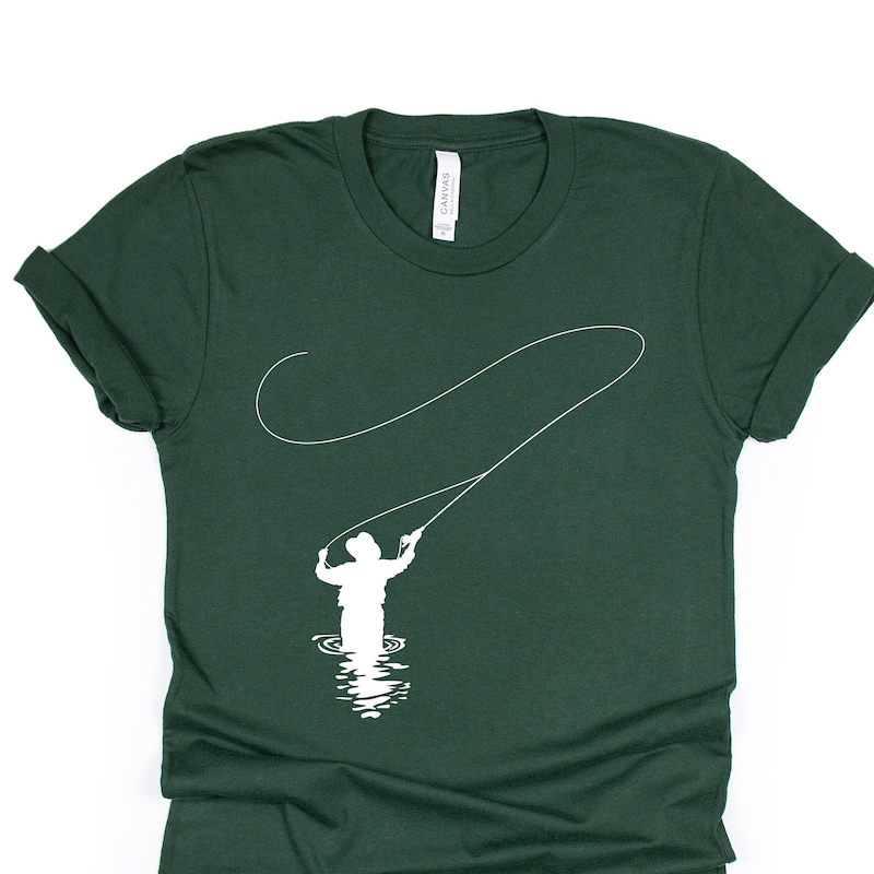 Fly Fishing Tshirt - Etsy