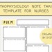 Nurse Pathophysiology Note Taking Template - COLOR CODED by SYSTEM, 11 ...