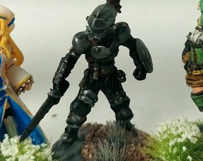 Unpainted 3D Printed Goblin Slayer Miniature for Ttrpgs - Etsy