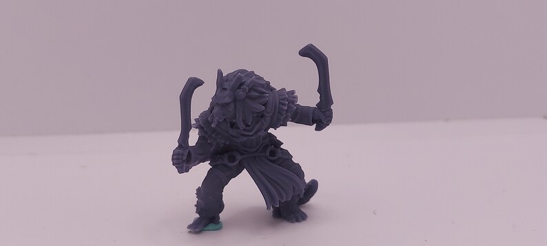 Unpainted 3D Printed Goblin Slayer Miniature Full Party for Tabletop ...