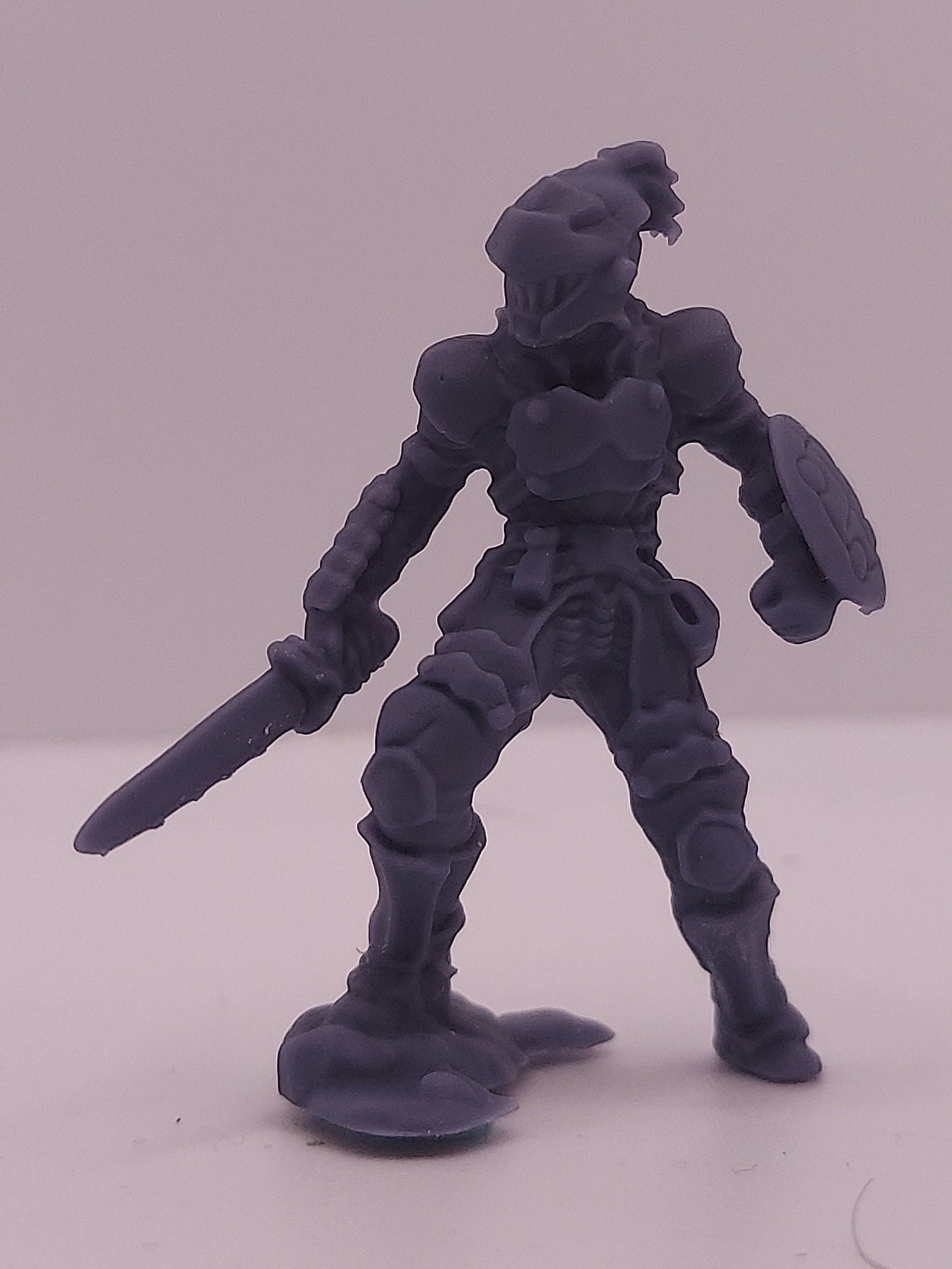 Unpainted 3D Printed Goblin Slayer Miniature for Ttrpgs - Etsy