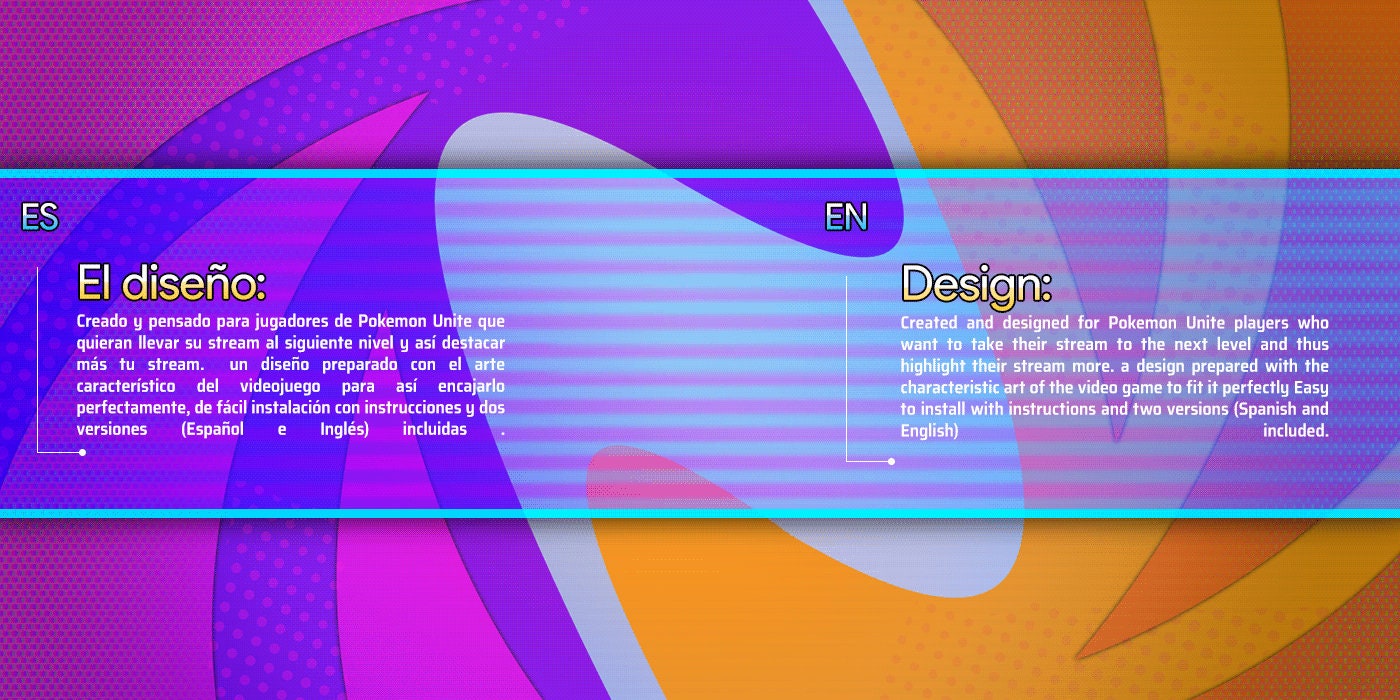 Pokemon Unite Stream Overlay - Twitch Youtube Kick... / English ...