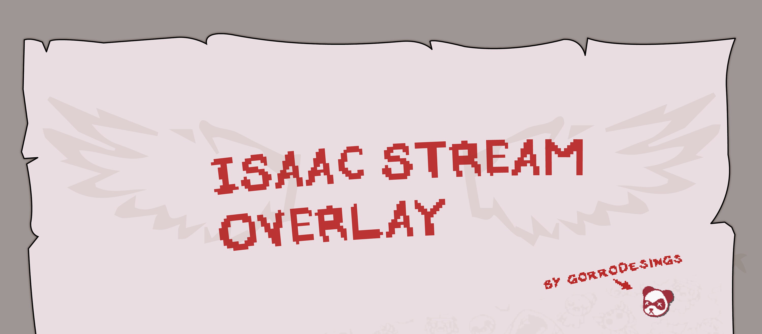 The Binding of Isaac - Overlay Stream Overlay - OBS Twitch Kick ...