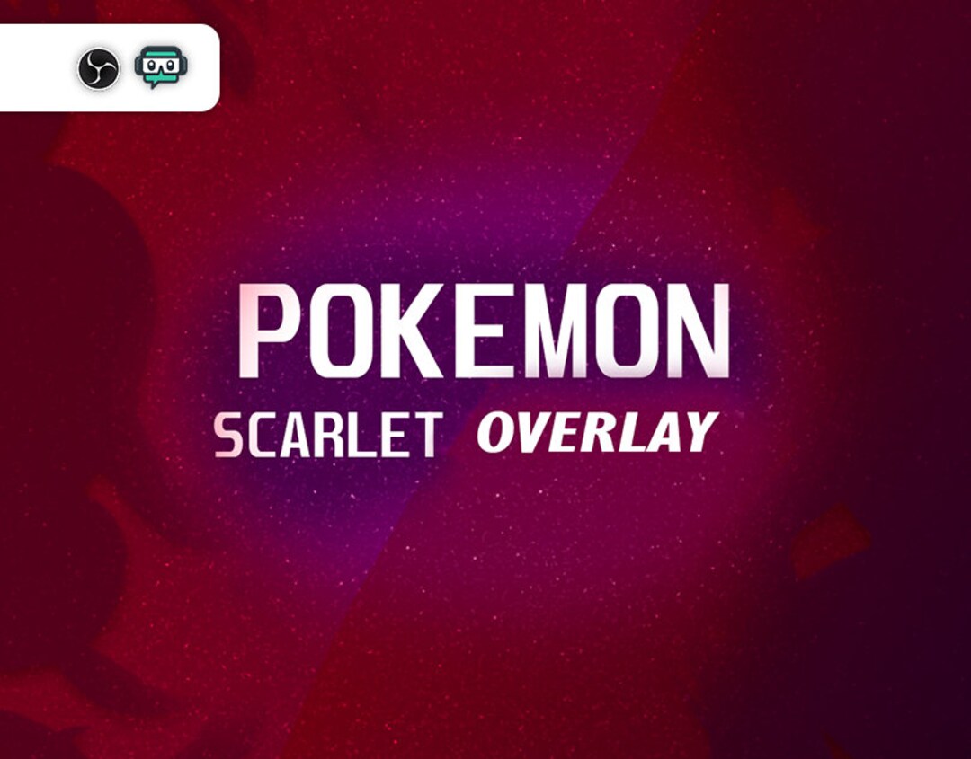 Pokemon Scarlet Overlay Stream Twitch, Youtube, Kick... - Etsy