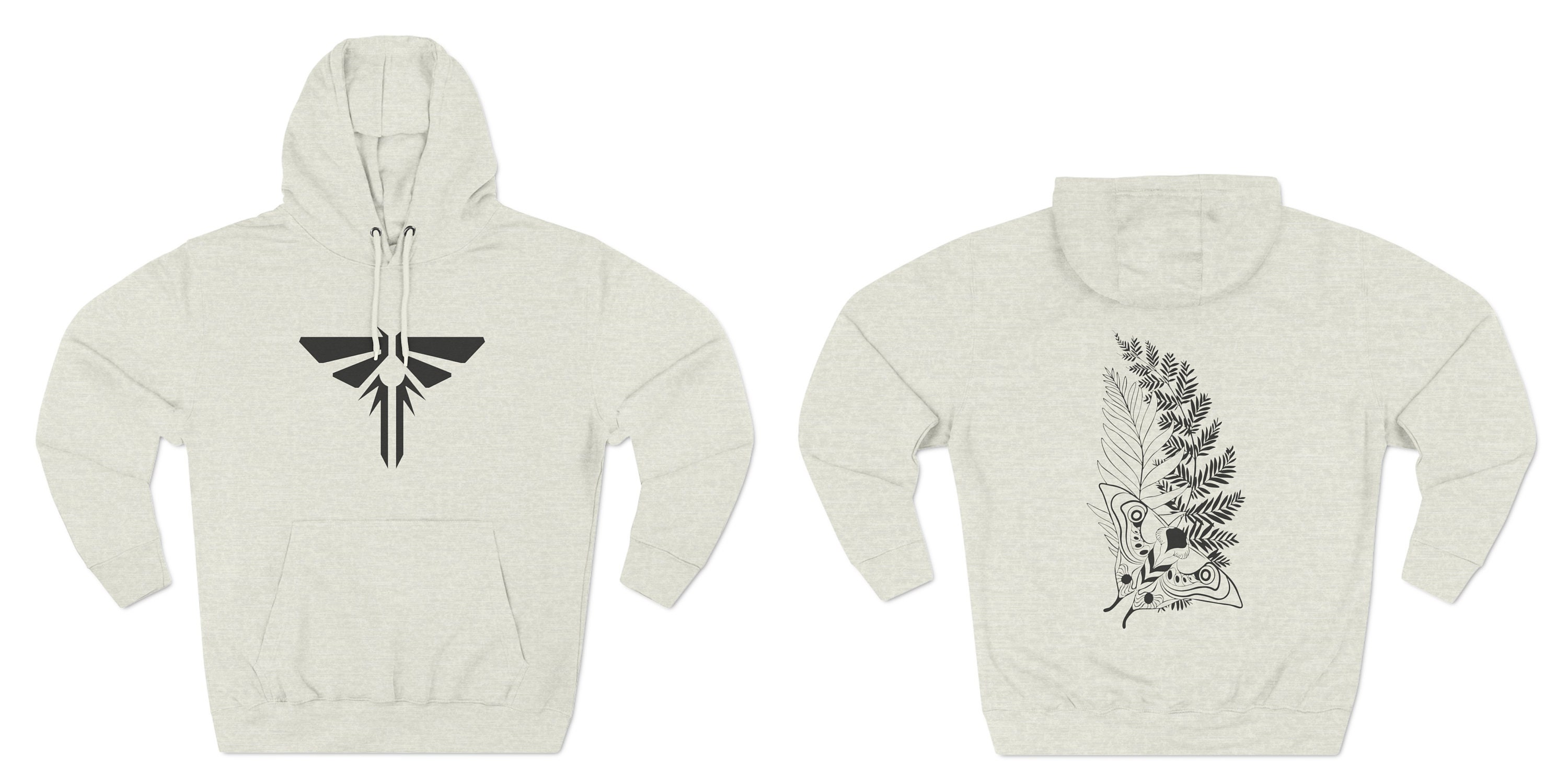 The Last of Us Hoodie With Ellies Tattoo and Fireflies Symbol, Ellies ...