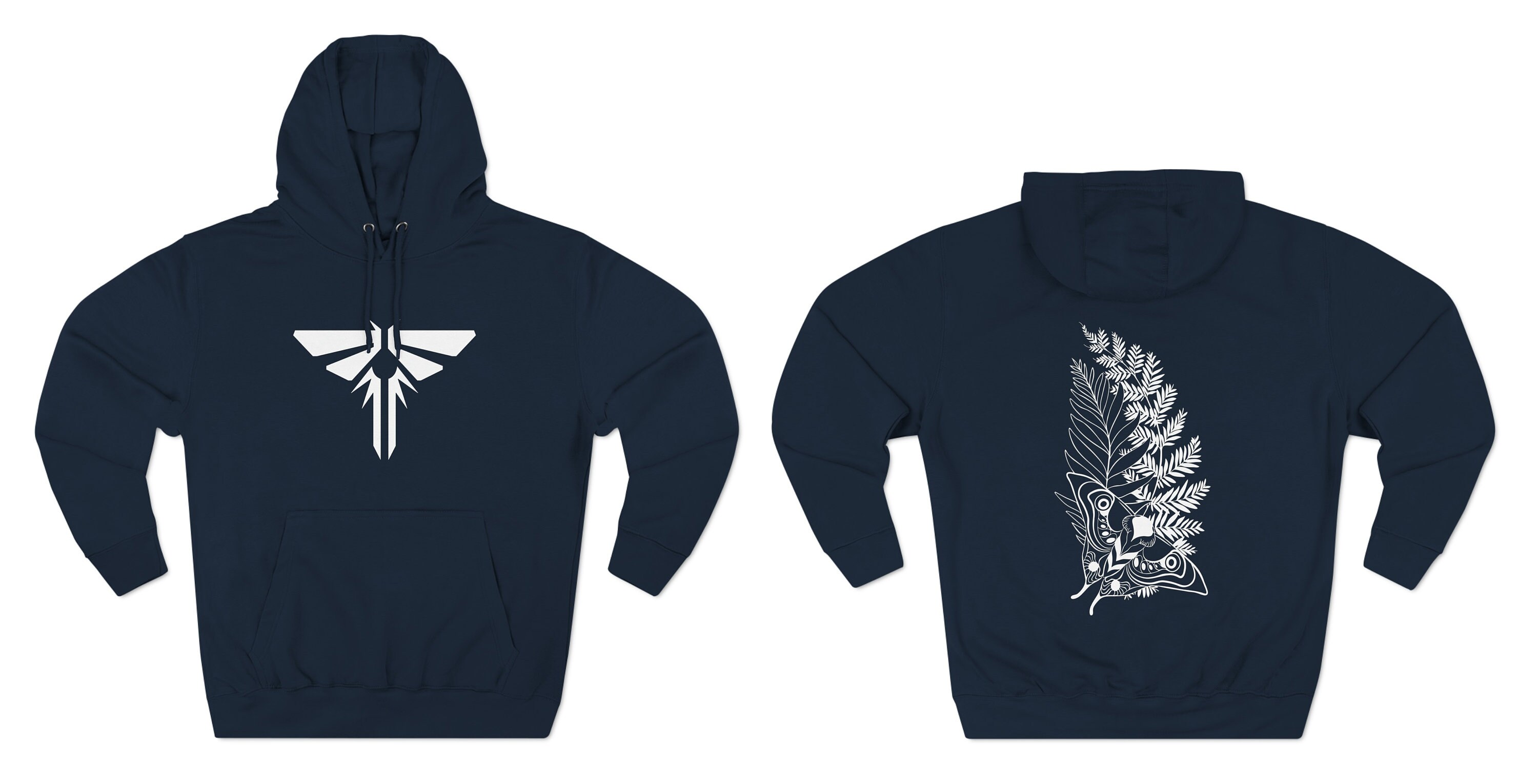 The Last of Us Hoodie With Ellies Tattoo and Fireflies Symbol, Ellies ...