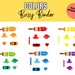 Color Matching Printable, Busy Binder Colors Printable, Color Sorting ...