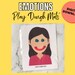 Printable Emotions Play Dough Mats, Learn Feelings and Emotions ...