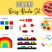 Color Matching Printable, Busy Binder Colors Printable, Color Sorting ...