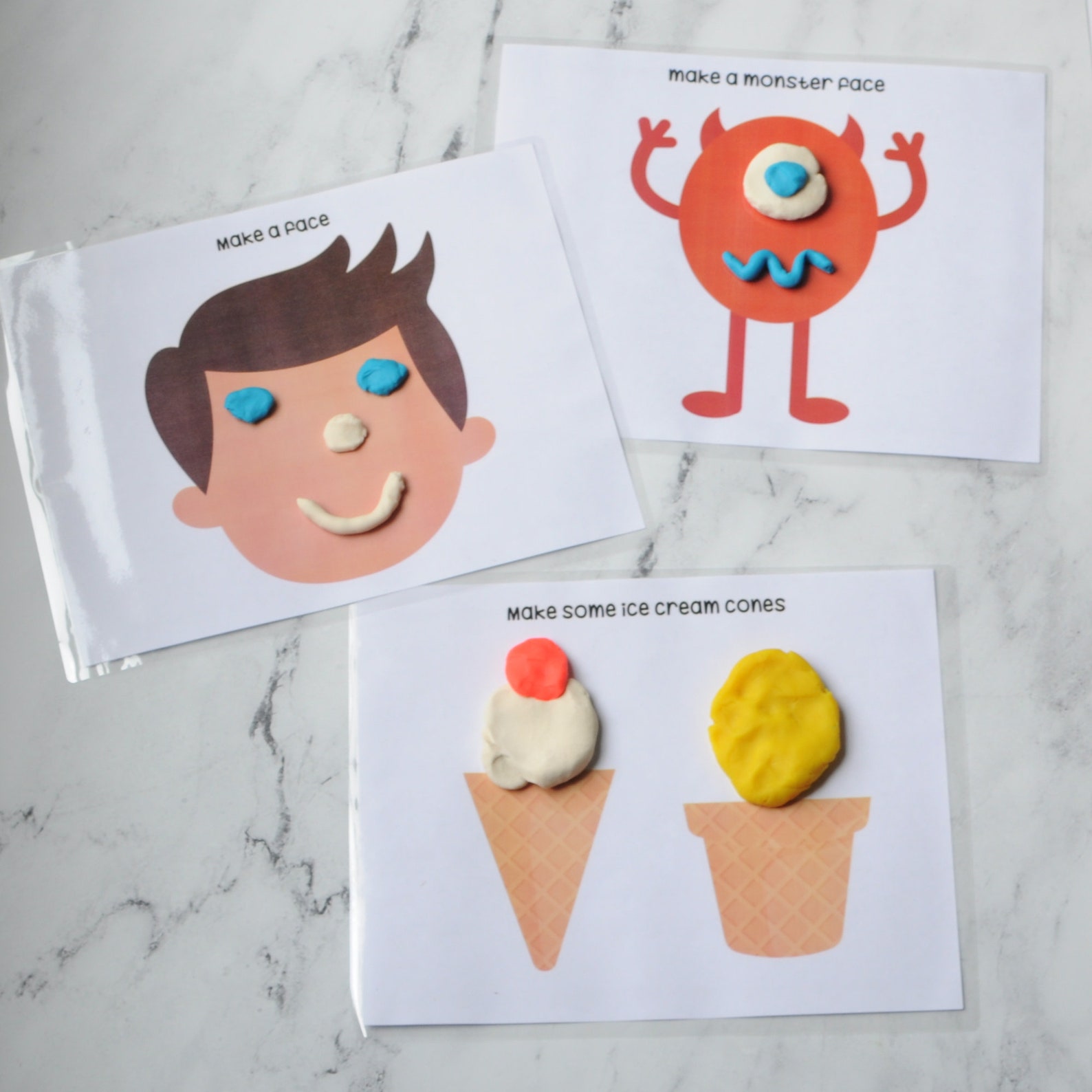 Play Doh, Playdoh, Play Dough Printable, Printable Play Dough Mats ...