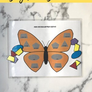 Shapes Printable for Busy Binders or Busy Book. Preschool Shapes ...