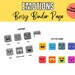 Emotions Printable, Busy Binder Feelings, Busy Binder Emotions ...