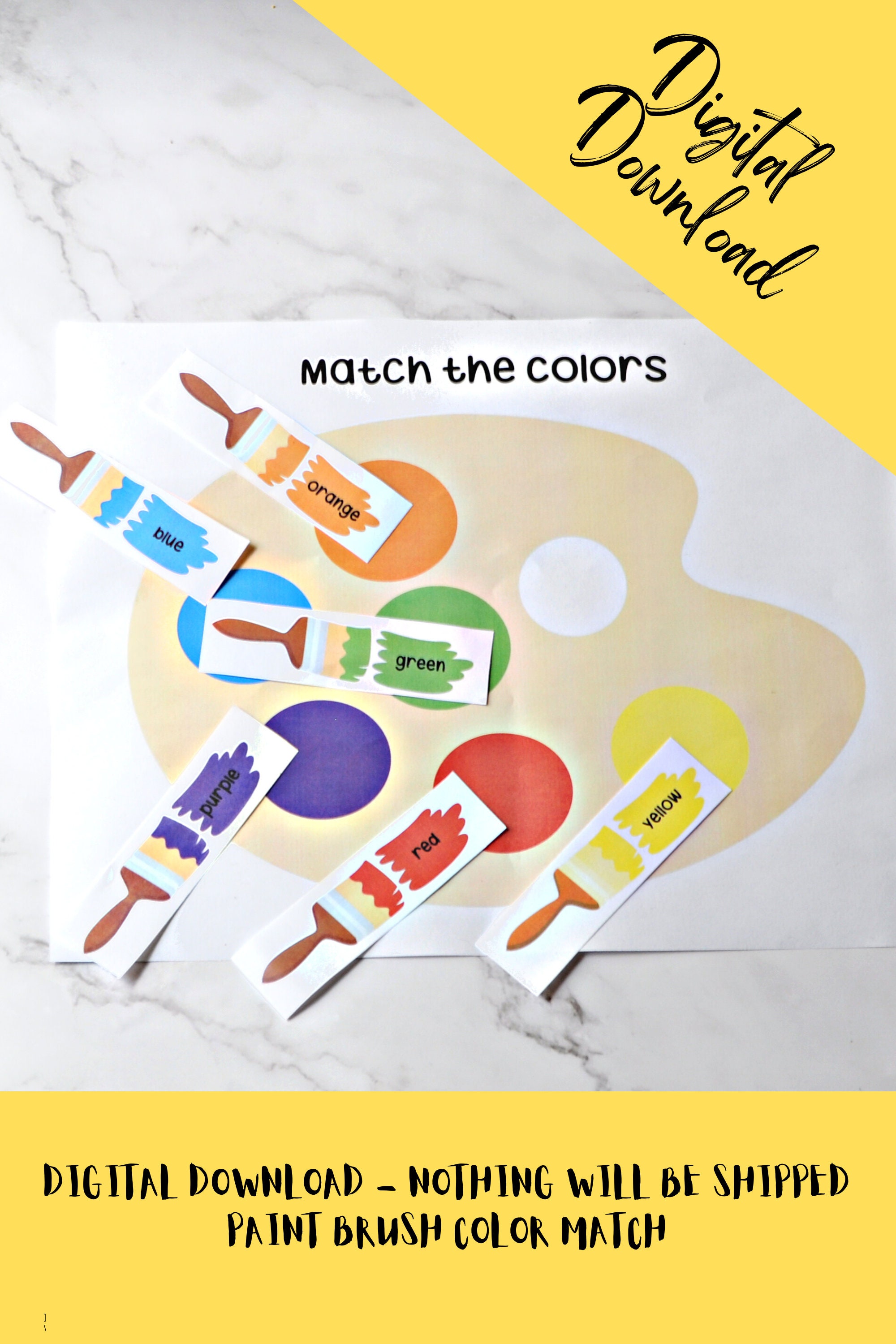 Color Matching Worksheets, Color Matching, Color Activities, Quiet Book ...