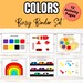 Color Matching Printable, Busy Binder Colors Printable, Color Sorting ...