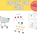 Shopping List Grocery Game, Pretend Play Educational Play, Busy Binder ...