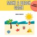 Beach Printable, Busy Binder Printable, Busy Book Game, Printable Game ...
