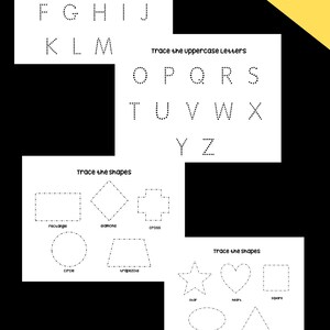 Toddler Busy Book Printable, Toddler Busy Binder Printable, Homeschool ...
