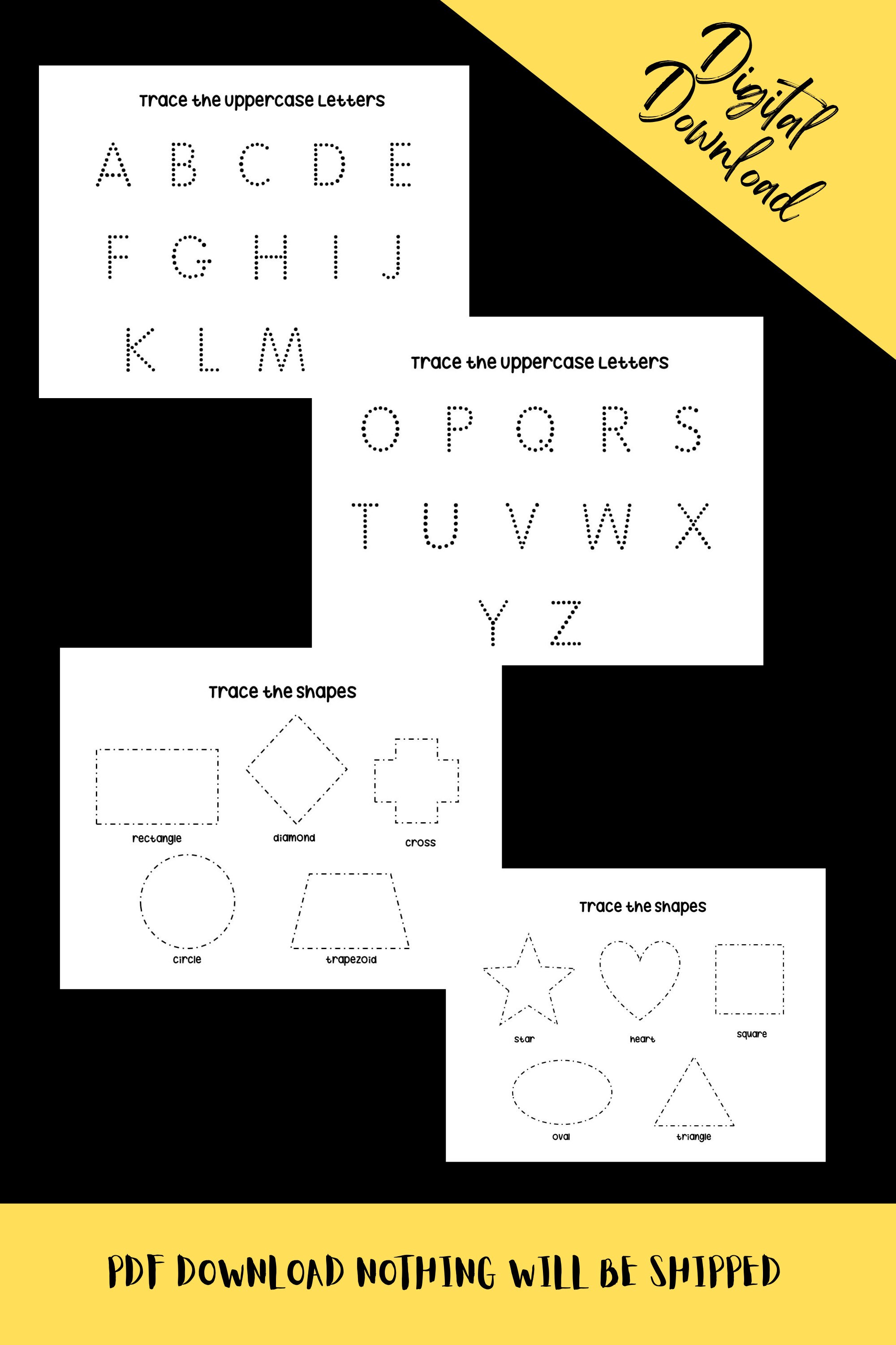 Toddler Busy Book Printable, Toddler Busy Binder Printable, Homeschool ...