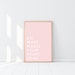 Do What Makes Your Heart Soar Poster Pink Cute Aesthetic Poster ...
