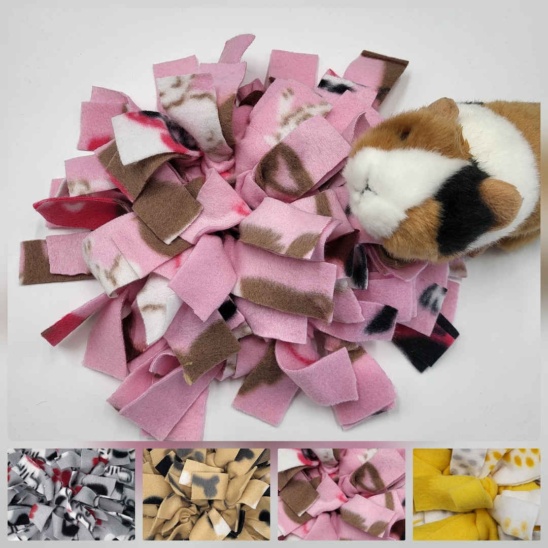 Small Snuffle Mat Toy, Guinea Pig Slow Feeder, Rabbit Forage Pad ...