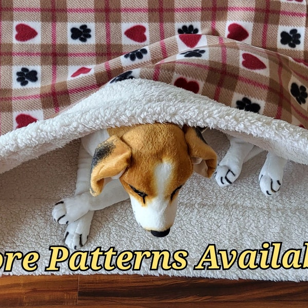 Dog Burrow Bed - Etsy
