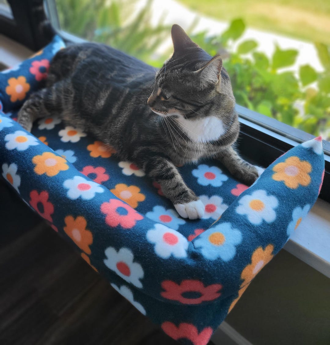 BOLSTER Rectangle Cat Window Perch Cover, Cat Window Hammock Mat ...