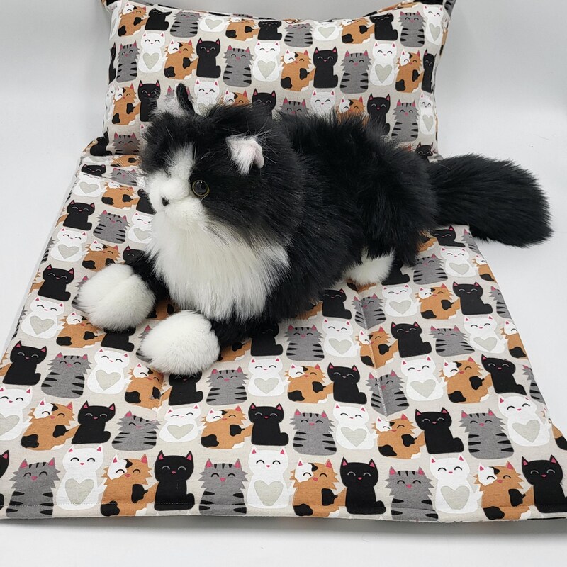 Handmade Snuggle Cat Bed - Etsy