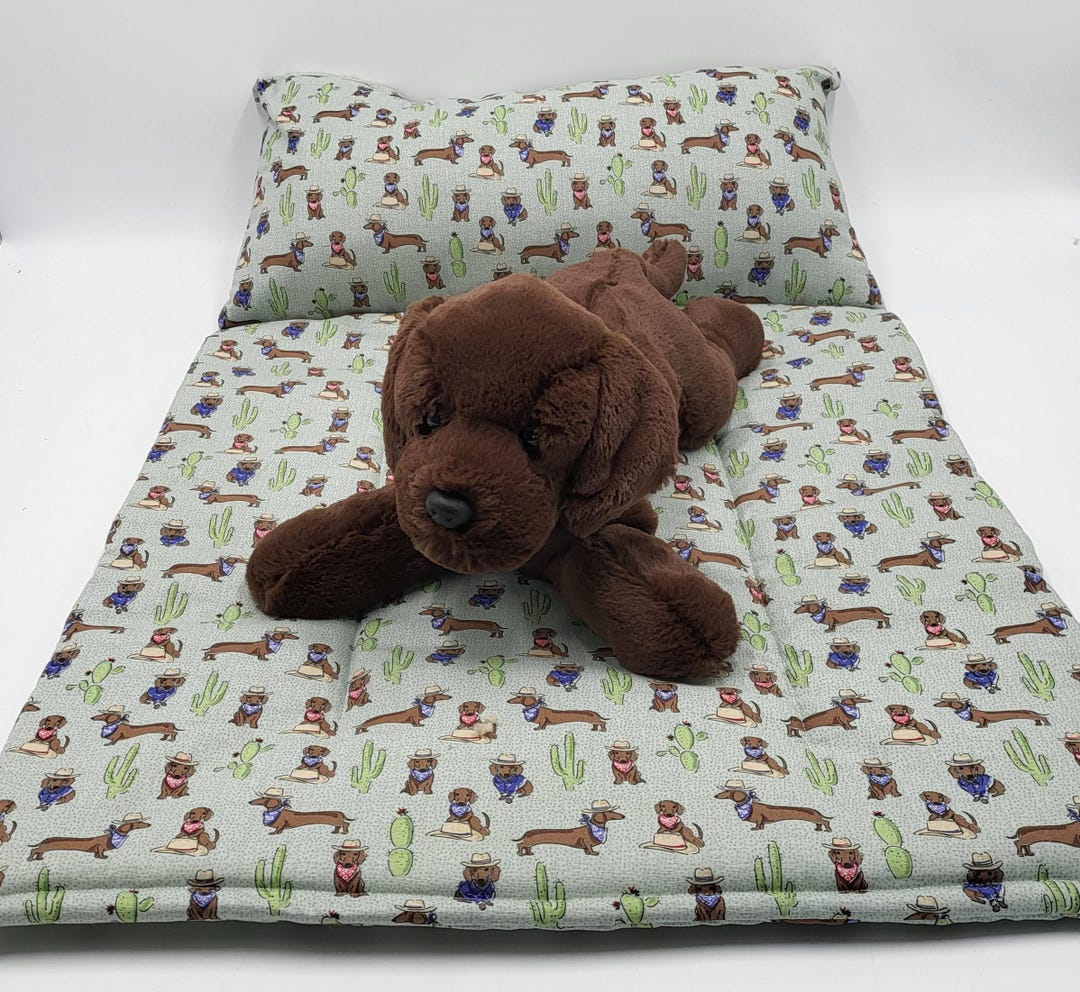 Dog Travel Mat, Puppy Pillow Bed, Settle Mat Blanket, Canine Training Pad, Dog Lover Gift Idea ...