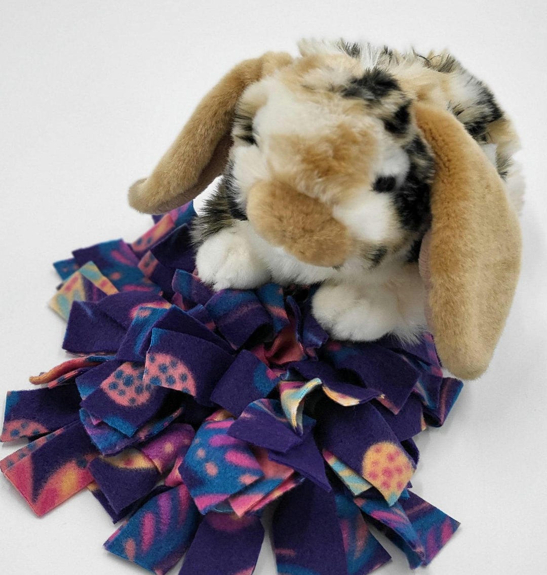 CLEARANCE: Small Snuffle Mat Toy, Guinea Pig Slow Feeder, Rabbit Forage ...