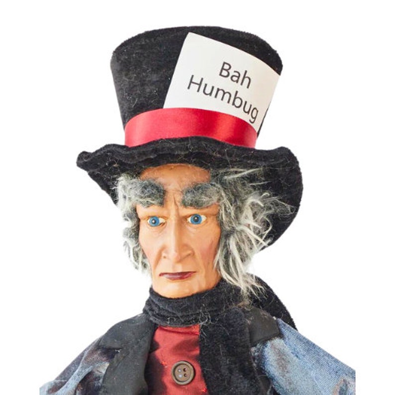 The Christmas Coral's Ebenezer Scrooge Christmas Elf - Etsy