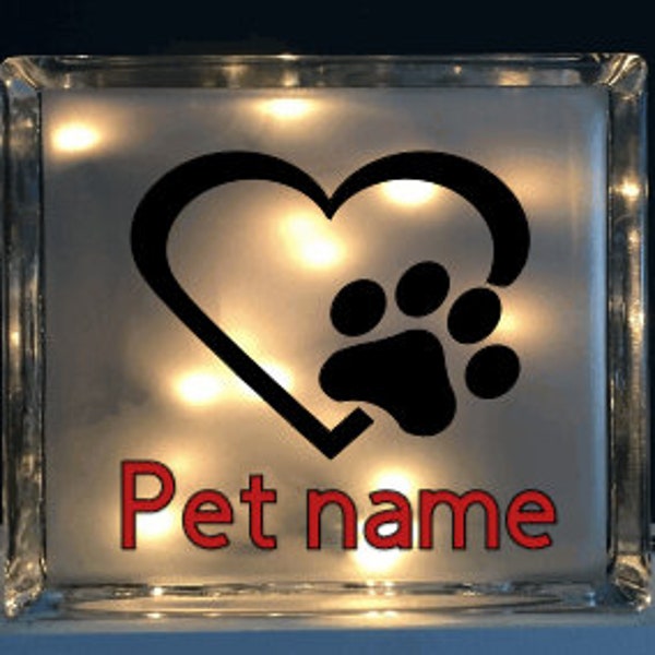 Custom Glass Blocks - Etsy