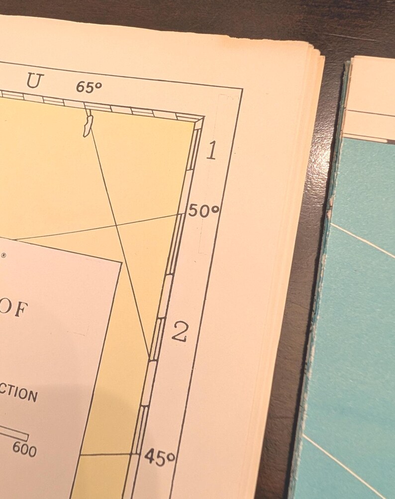 Vintage Hammond Maps of the World Atlas Portfolio Faux Leather Case USA ...