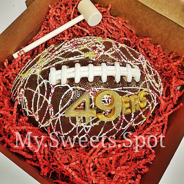 Chocolate Football - Etsy