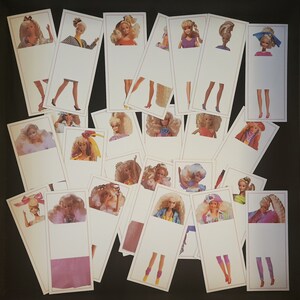 Vintage: 1992 Mattel Barbie Fun Fashions Memory Game Complete in Box ...